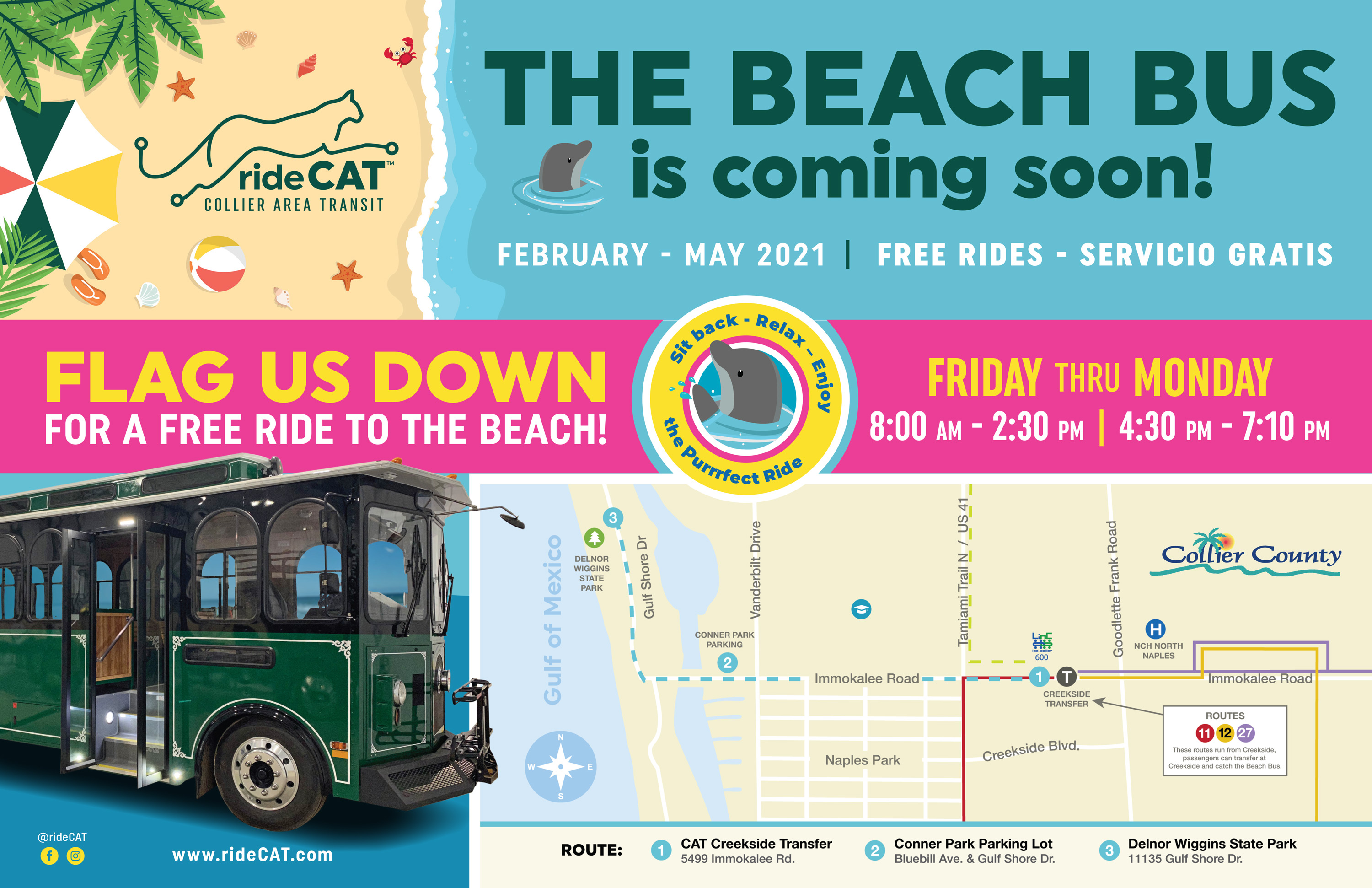 Naples Public Bus Schedules, Route Maps | Collier County Transit Service