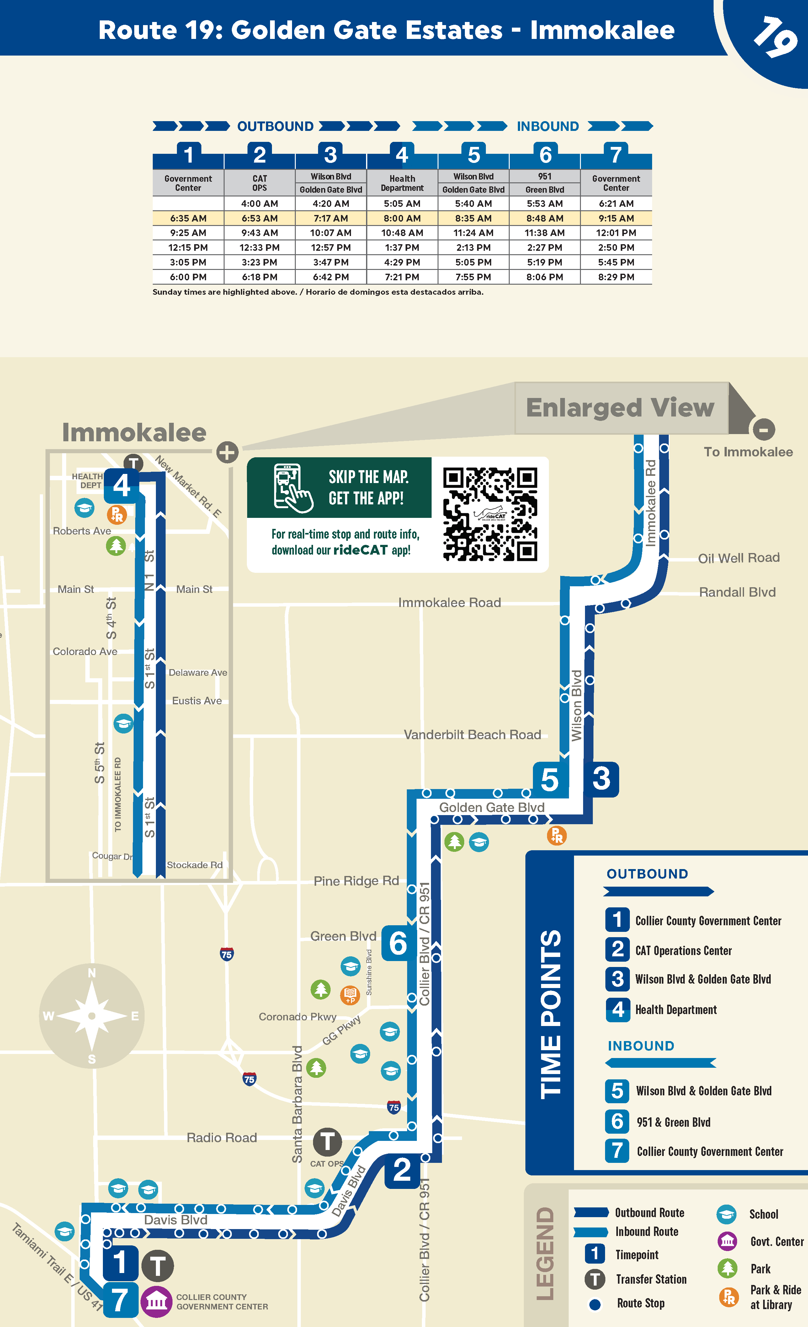 Naples Public Bus Schedules, Route Maps | Collier County Transit Service